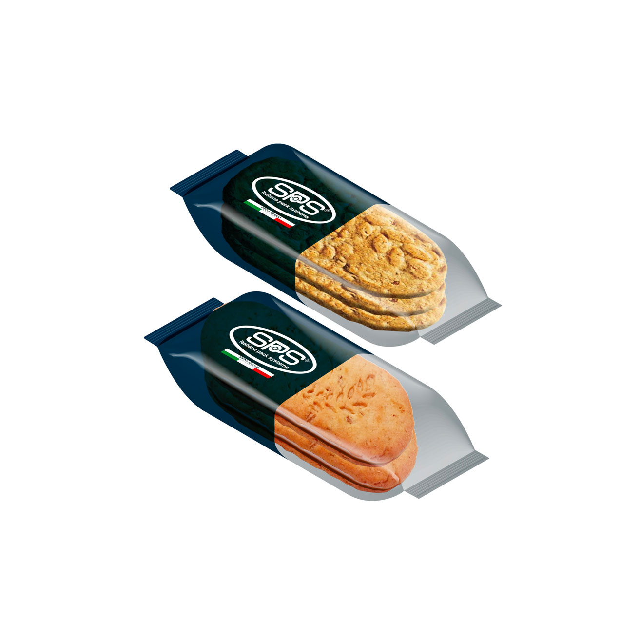 Complete And Fully Automatic System For High Speed Packing Of Dry And
